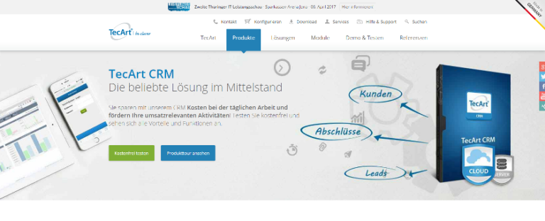 5 leistungsstarke deutsche CRM-Tools aus der Cloud