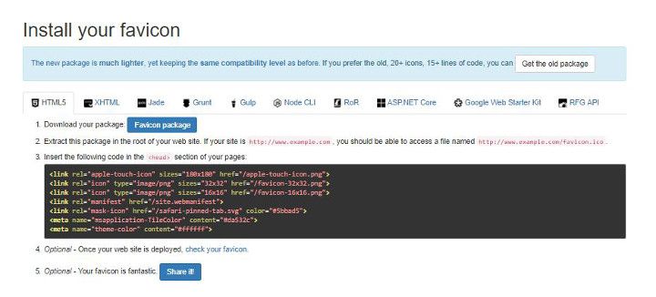 So einfach binden Sie ein Favicon in Ihre Webseite ein