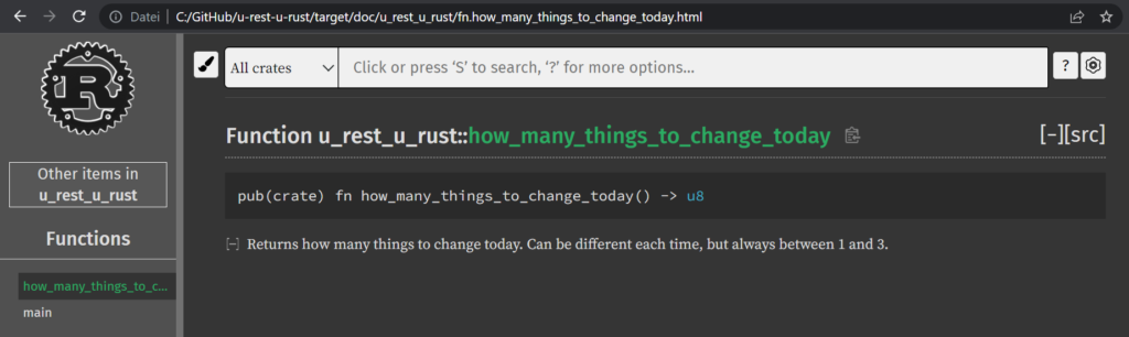 Die Programmiersprache Rust – ein Erfahrungsbericht